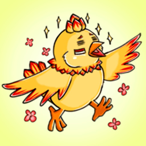 Saint Bird Stickers by Abay Imanberlin