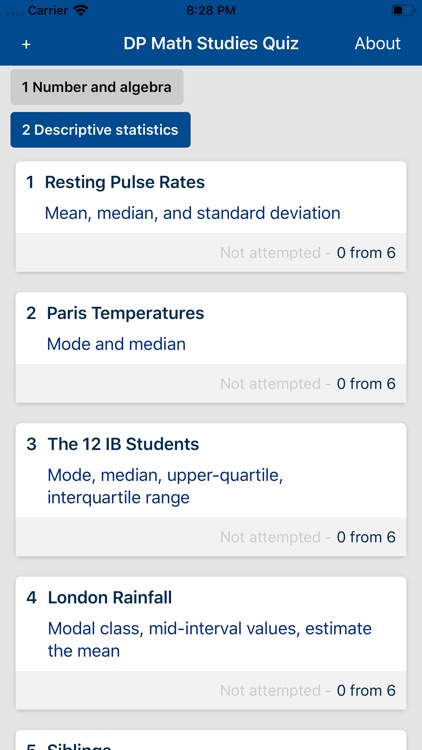 DP Math Studies Quiz by Lorna Olley