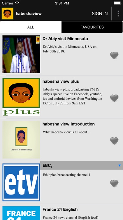 habesha view by DagnewCompany, Inc.