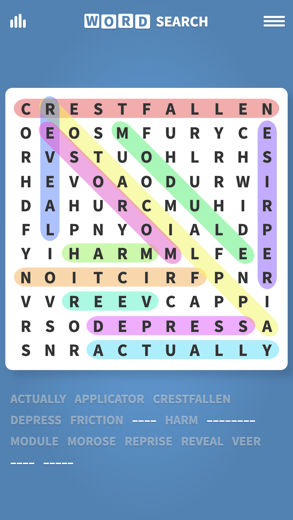 Word Search Puzzles ·· for iPhone - APP DOWNLOAD