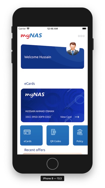 myNAS App by NAS ADMINISTRATION SERVICES W.L.L