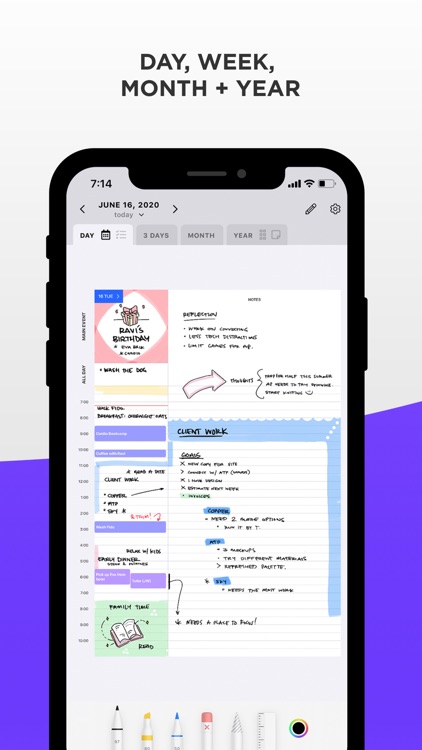 Pencil Planner Calendar Pro By Wasdesign LLC