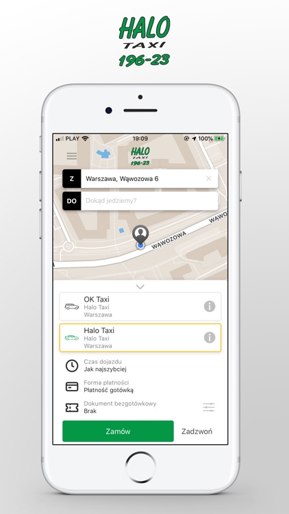 Halo Taxi Warszawa by Leszek Pajka