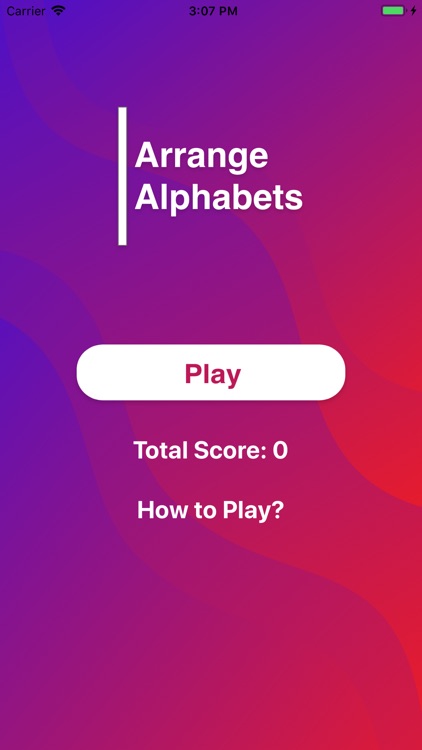 ArrangeAlphabets by TIN LAM