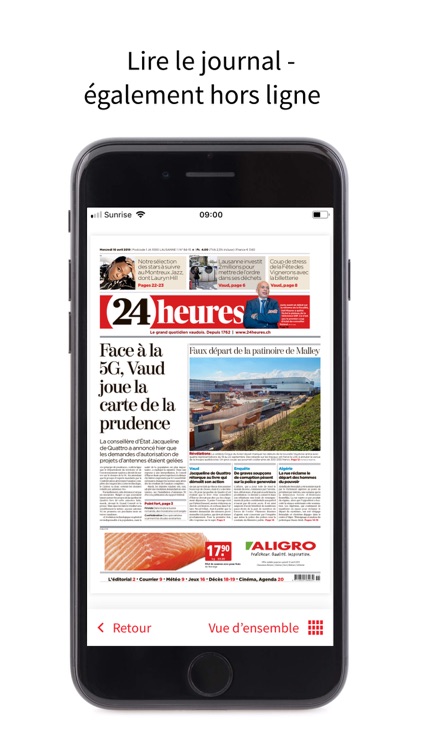 24 heures, le journal by Tamedia Publications romandes SA