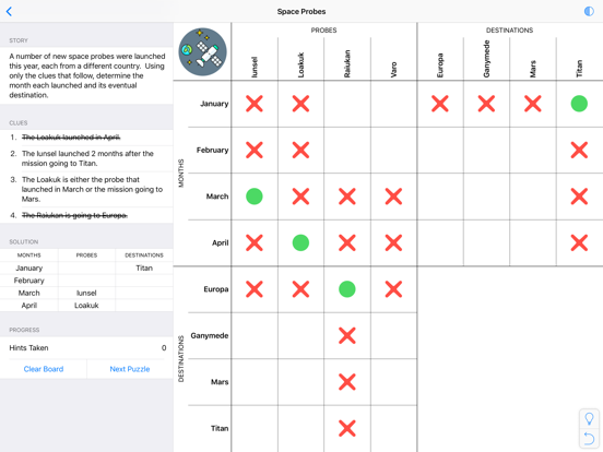 Logic Grid Puzzles App Price Drops