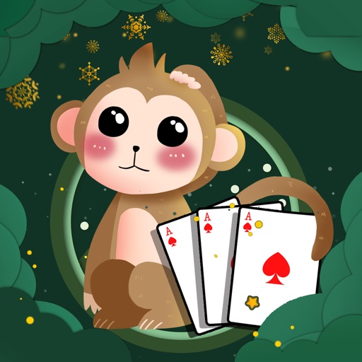 Monkey Solitaire Fun by Rosa Travieso