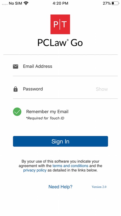 PCLaw Go by PCLaw Time Matters LLC
