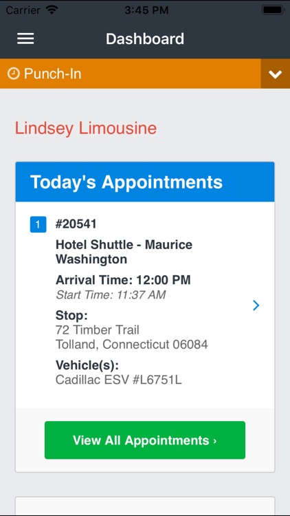 Driver Schedule by Web Solutions Inc
