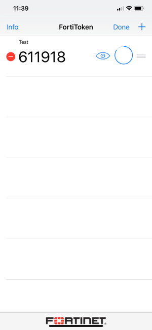 ‎FortiToken Mobile on the App Store