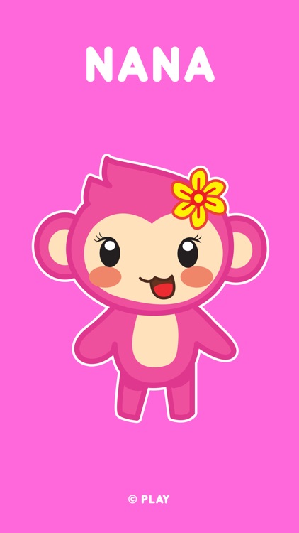 Nana Pink Monkey by PLAY Ltd.
