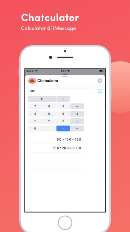 Chatculator: Kalkulator Chat by Muhammad Dery Azhari