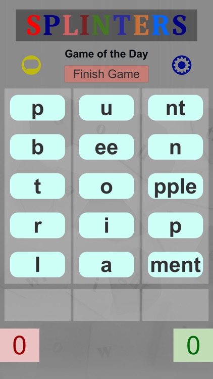 Splinters: Word Game by Samuel Atkinson