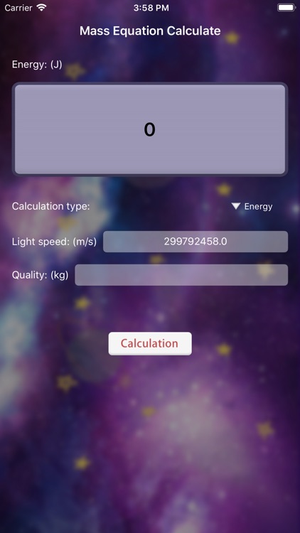 Mass Equation Calculate by Lasher Solomon