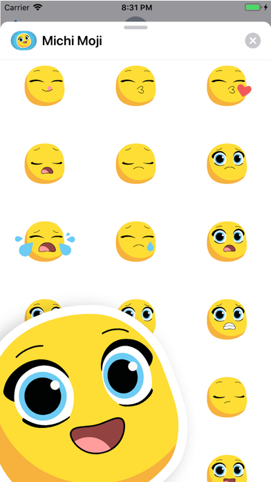 Michi Moji- Fun Emoji Stickers | Apps | 148Apps