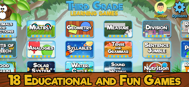 ‎Third Grade Learning Games en App Store
