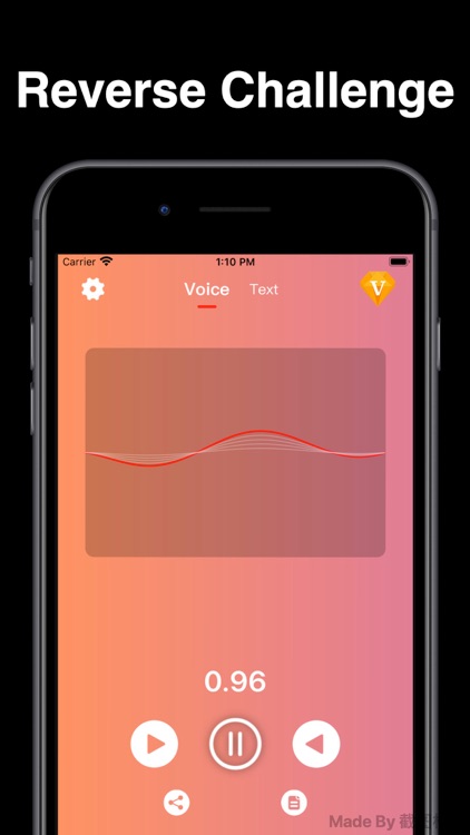 Reverse Voice-Challenge now by kun li