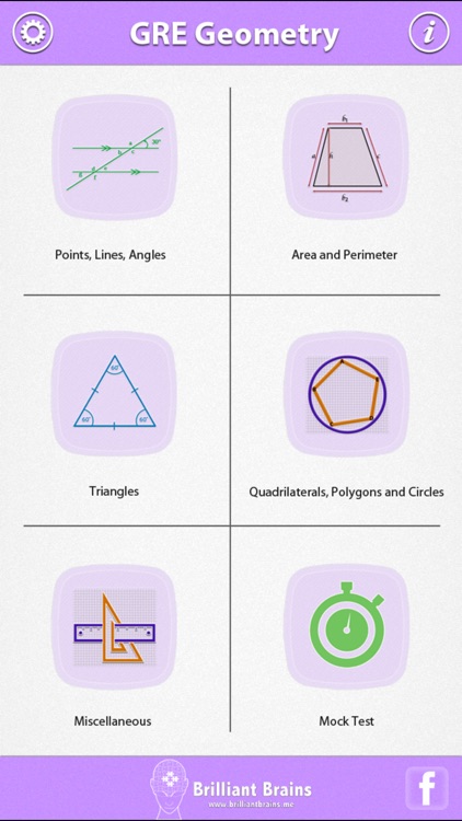 Geometry Review - GRE® Lite by Webrich Software Limited