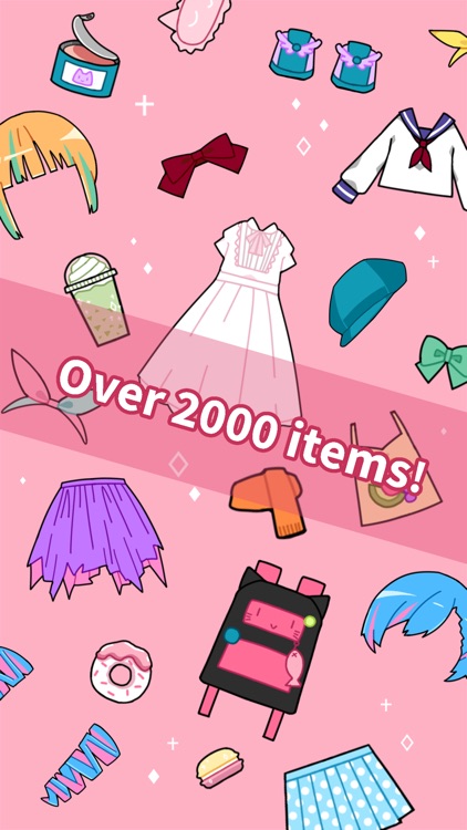 Cute Girl Avatar Maker by Tingting Liu