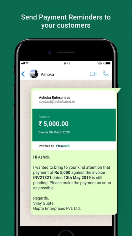 FloProfit - Tally on Mobile by VALOREM STACK PRIVATE LIMITED