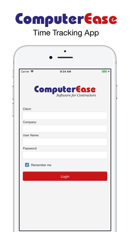 CE Time Entry by ComputerEase Software Inc.