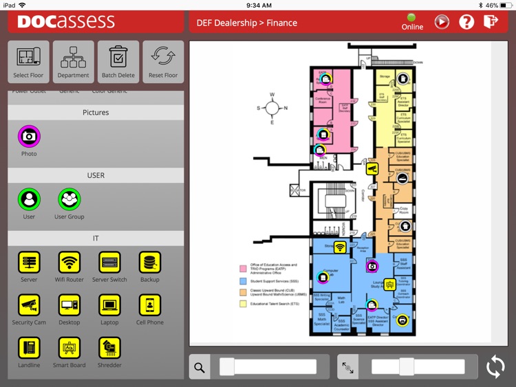 DOCAssess mapping app by Office Document Consulting Inc