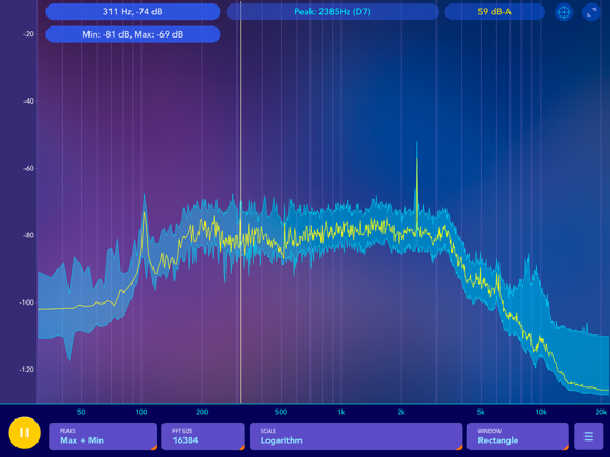 Audio Spectrum Analyzer DB RTA App Price Drops