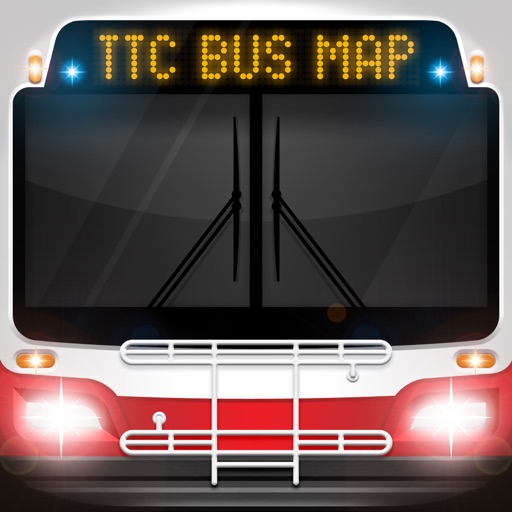 TTC Bus Map by Shmanky