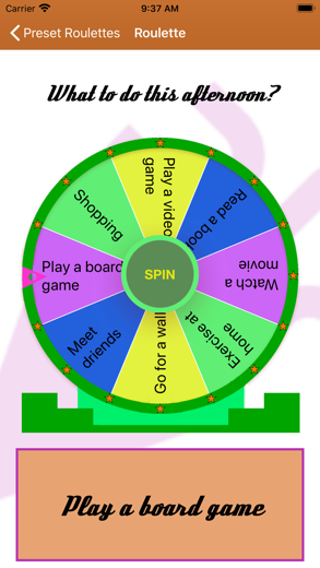 Spin The Wheel Decision Maker for iPhone - APP DOWNLOAD