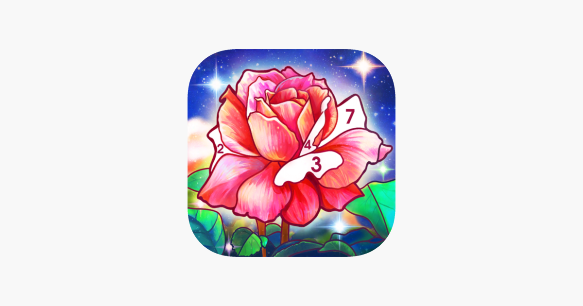 ‎Color by Number : Calm Art on the App Store