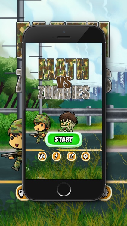 Math VS Zombies -Plus and Smile by Somphop Promwomgsa