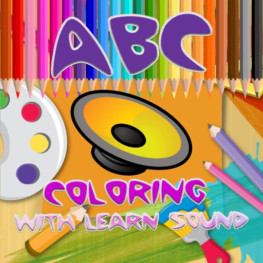 abc alphabet coloring pages with sound for kids by Thongdee Kornsuuwarn