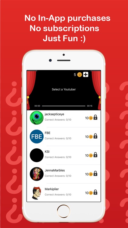 Youtubers Quiz USA 2k17 Trivia by Joaquin Ganez Fernandez