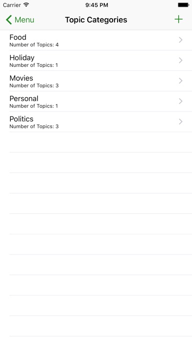 Topic Master for iPhone - APP DOWNLOAD