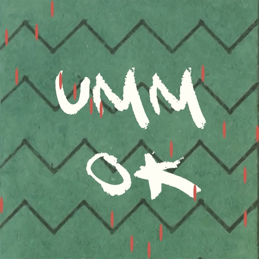 Umm Ok stickers by John J Bagby Sr