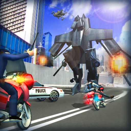 Helicopter Robot: Gunship Transformer by Tayga Games OOO