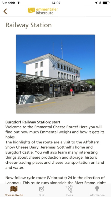 Emmentaler Cheese Route by Audiotours