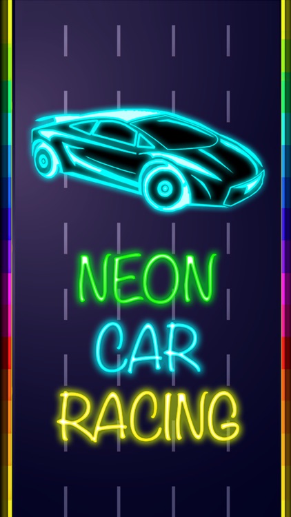 Neon Car Racing by Noman Sohail