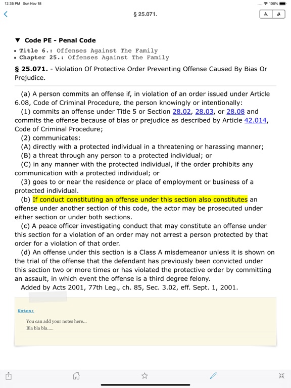 App Shopper: PA Crimes Offenses Title 18 (Reference)