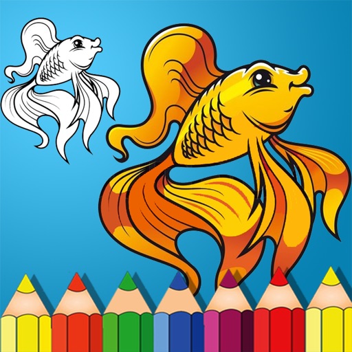 Coloring Guppy Fish Page by Paiyawan Chumnarnchanan