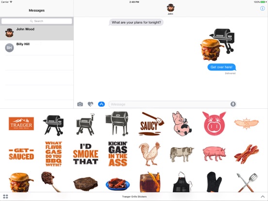 Traeger Grills Stickers - AppRecs