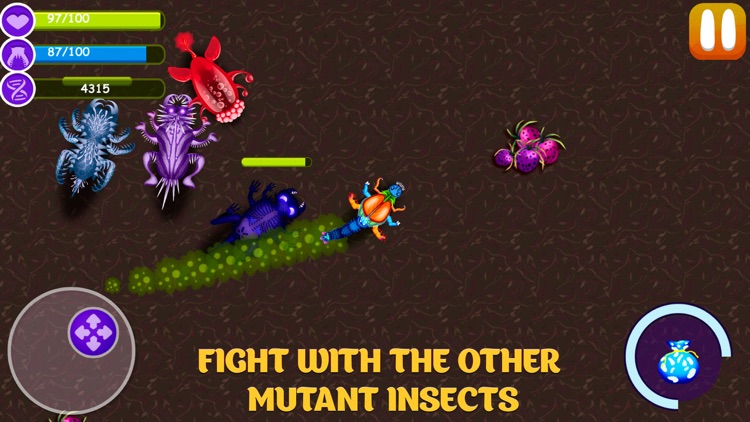 Mutant Insect Evolve Sim by Natalya Staritsyna