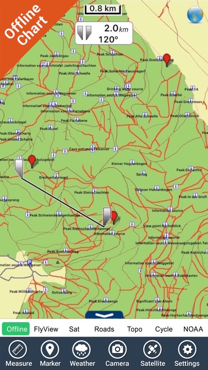 Nationalpark Bayerischer Wald - GPS Map Navigator by Flytomap