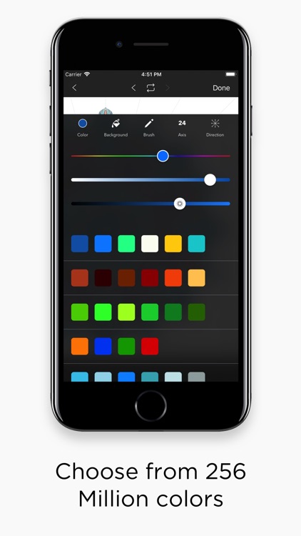 Swirly - Symmetrical drawing by Throwr Pty Ltd