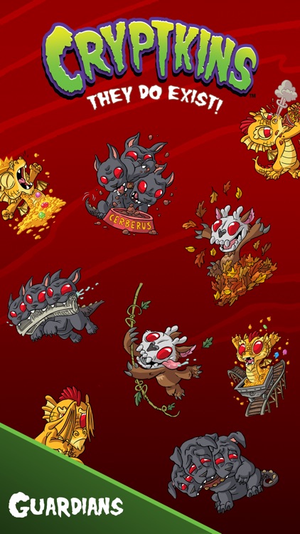Cryptkins Stickers: Guardians by Cryptozoic Entertainment