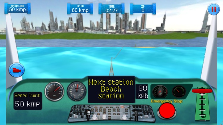 Water Floating Train Simulator by Imran Sohail