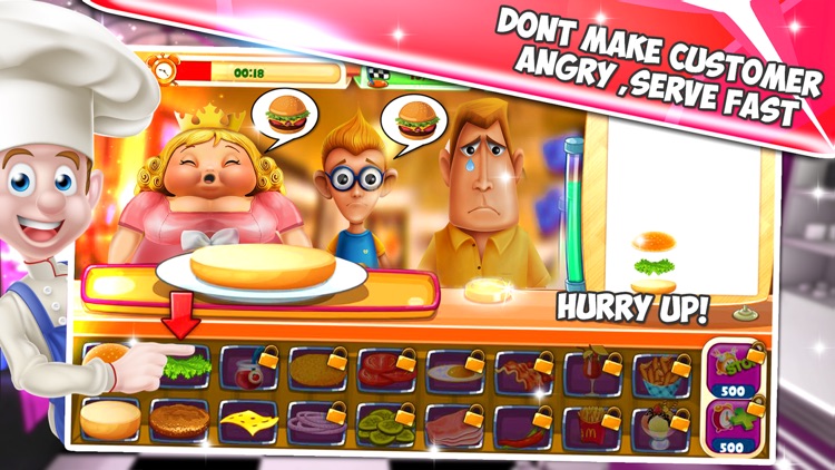 Hamburger Stars -Cooking Mania by NIPSAPP GAMING SOFTWARE PRIVATE LIMITED