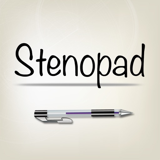 StenoPad for original handwriting, stenography by feng min