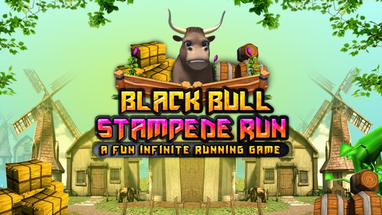 3d black bull stampede run- A fun infinite Running game by kanwal rehan