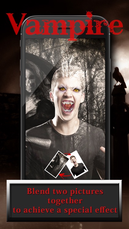 Vampire Face Change.r App & Funny Photo Montage with Scary Effect.s ...